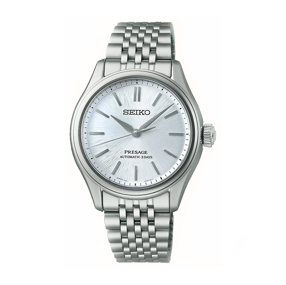 Seiko Presage Aijiro Steel Automatic Watch – Pale Blue Dial – Ogden Of ...